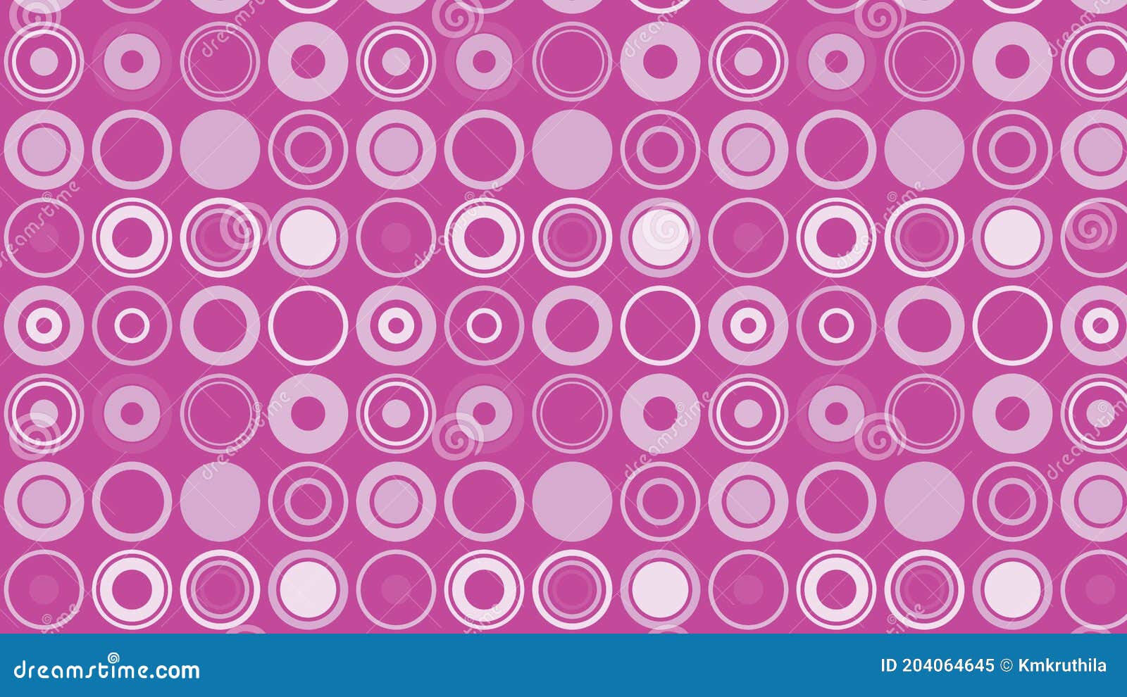Pink Circle Pattern Background Vector Illustration Stock Illustration ...