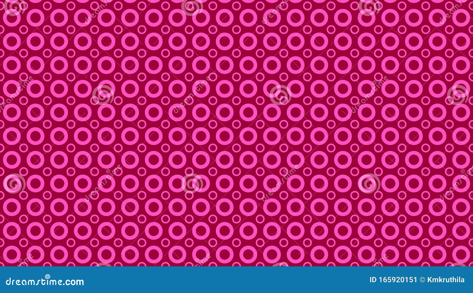 Pink Circle Pattern Background Vector Image Stock Vector - Illustration ...