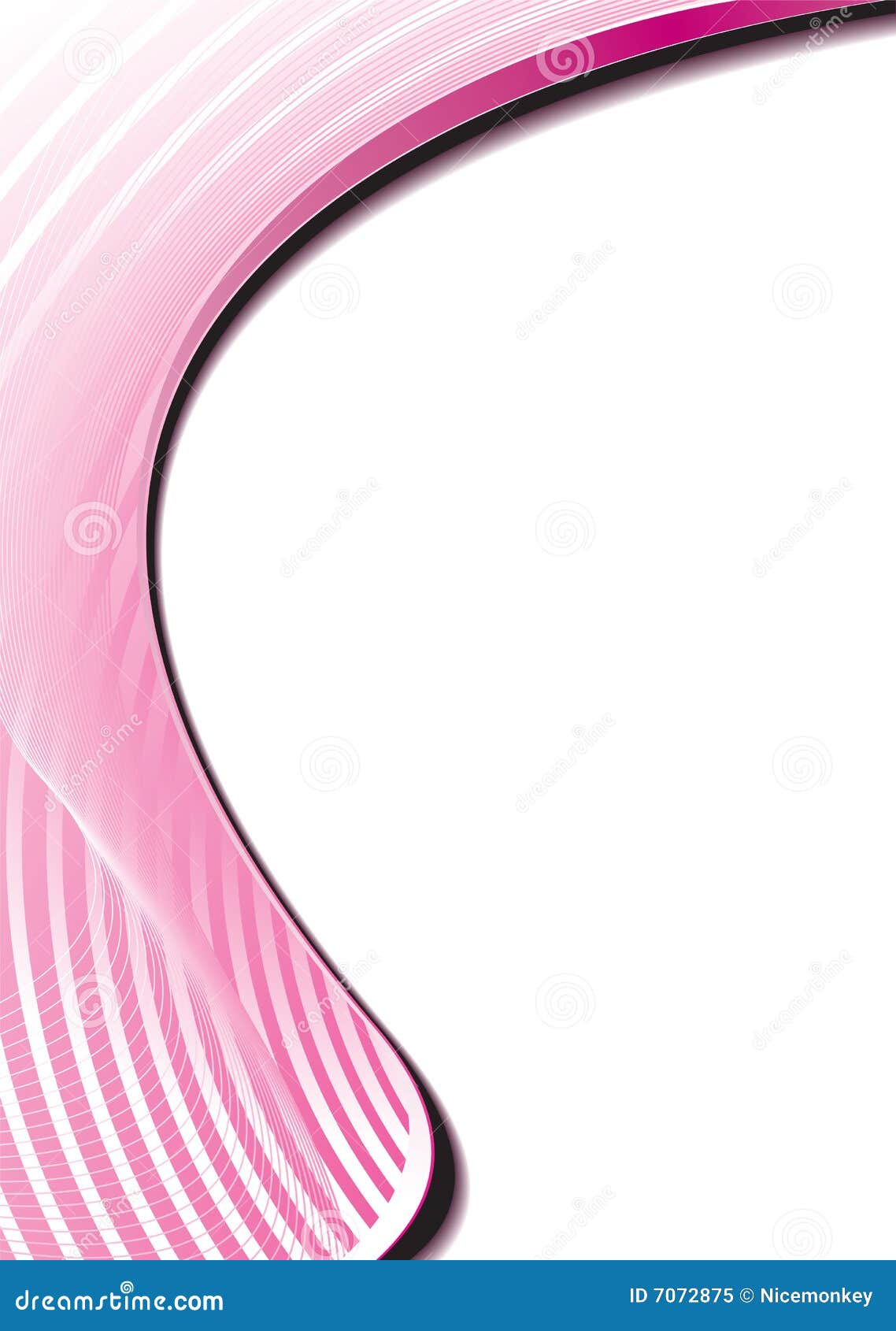 Pink circular shine stock vector. Illustration of swirl - 7072875