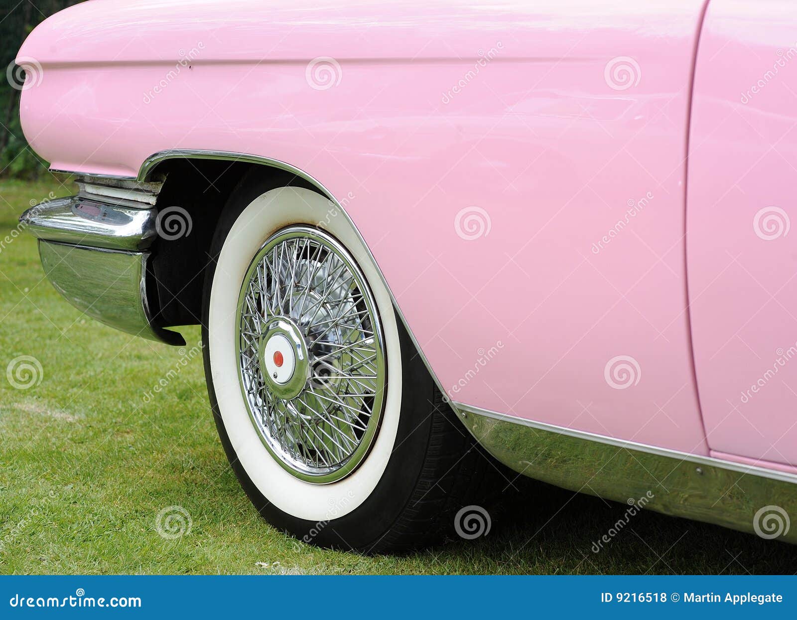 Pink classic car stock photo. Image of details, classical - 9216518