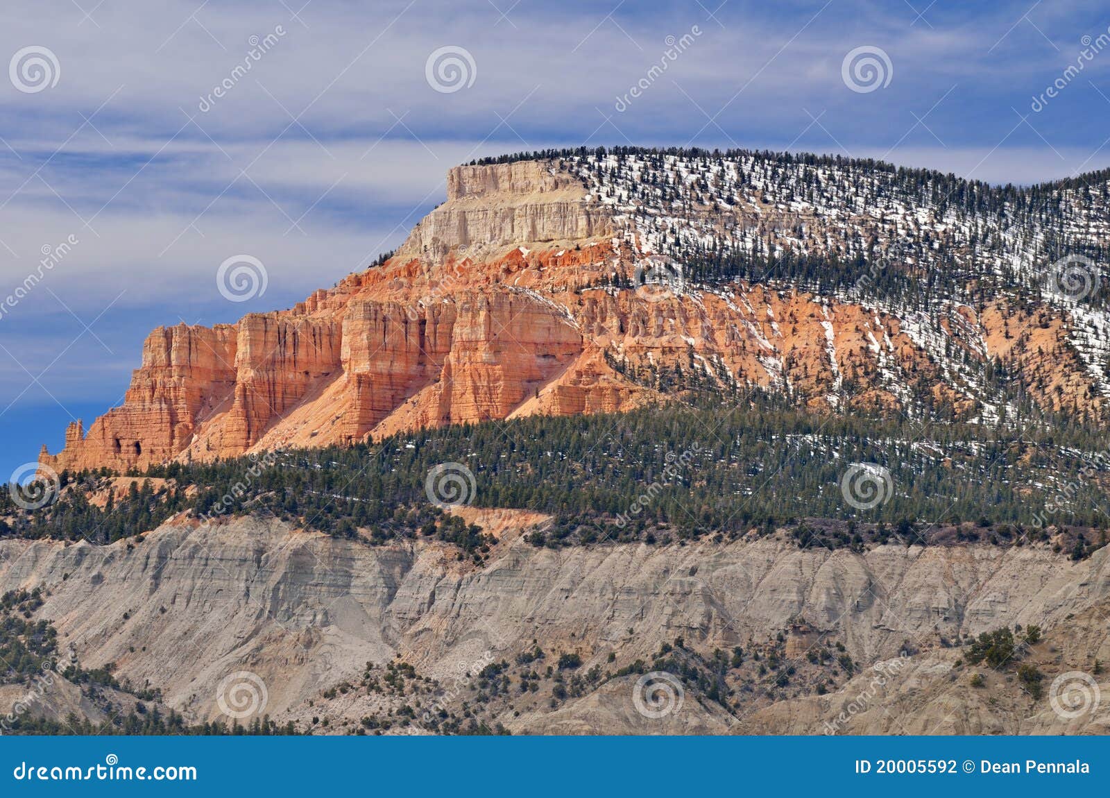 Pink Cliffs stock photo. Image of sedimentary, outdoors - 20005592