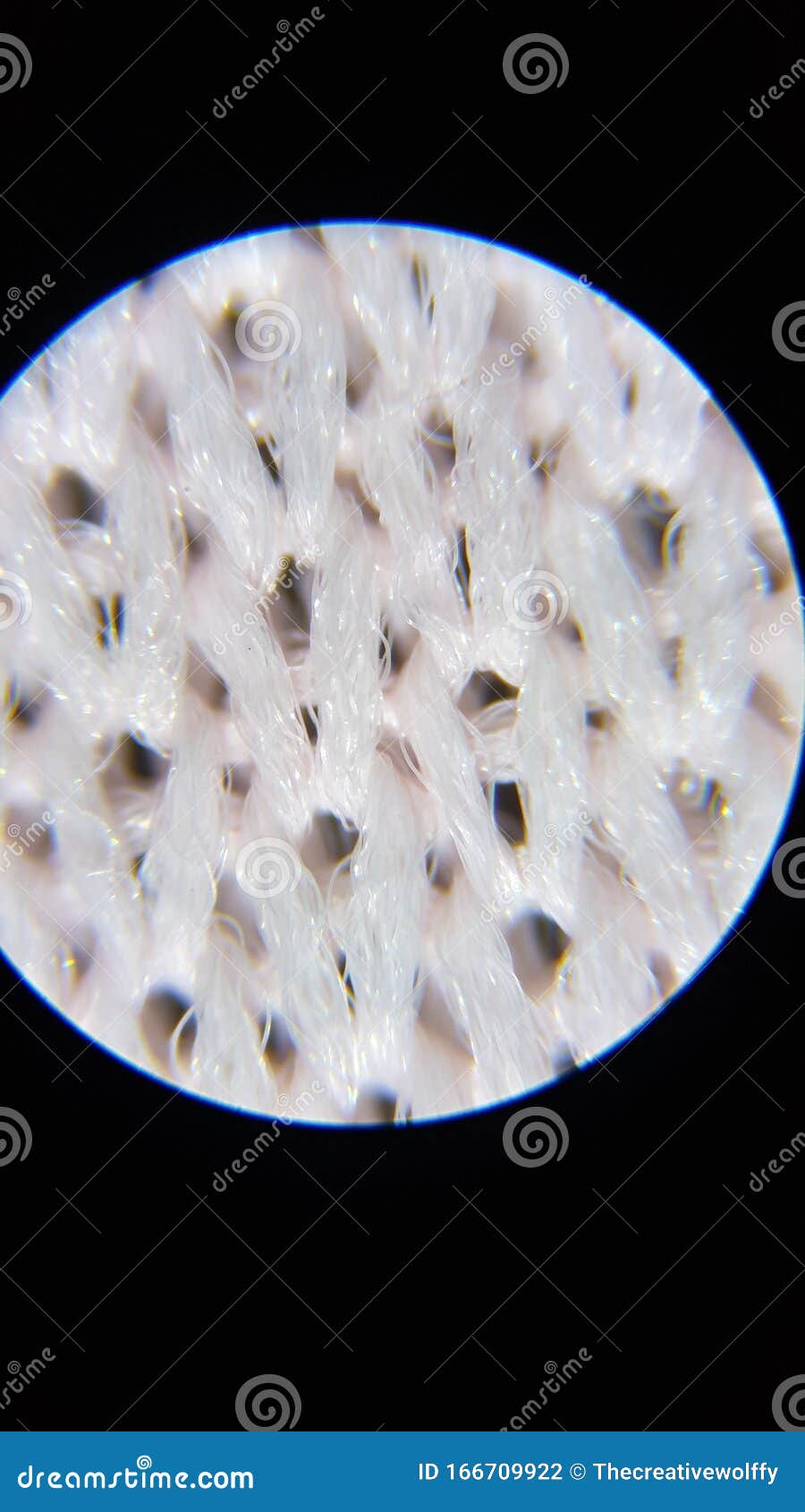 Pink Cloth Under Microscope Stock Photo - Image of fiber, pink: 166709922