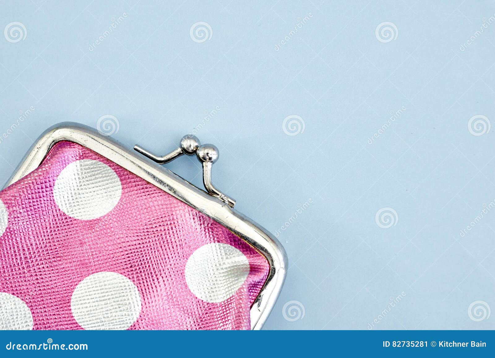 Pink Coin Purse stock image. Image of horizontal, wallet - 82735281