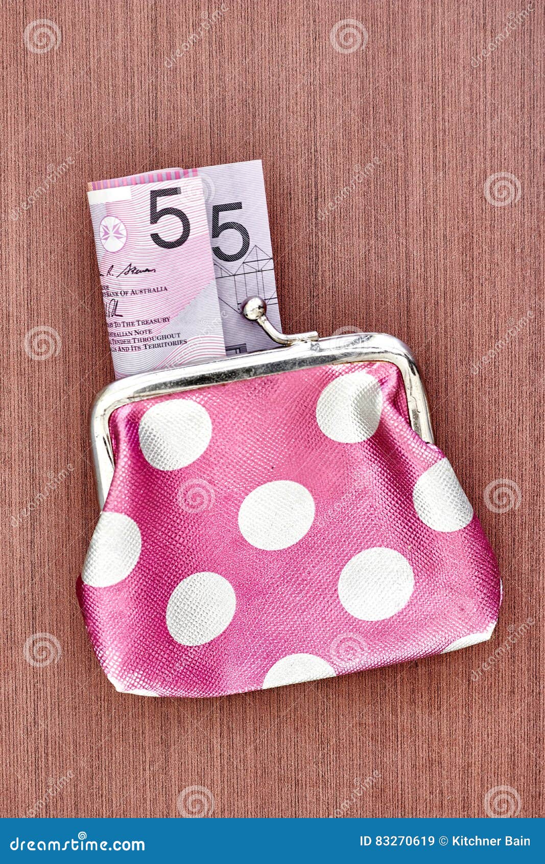 Pink Coin Purse stock image. Image of australia, purse - 83270619
