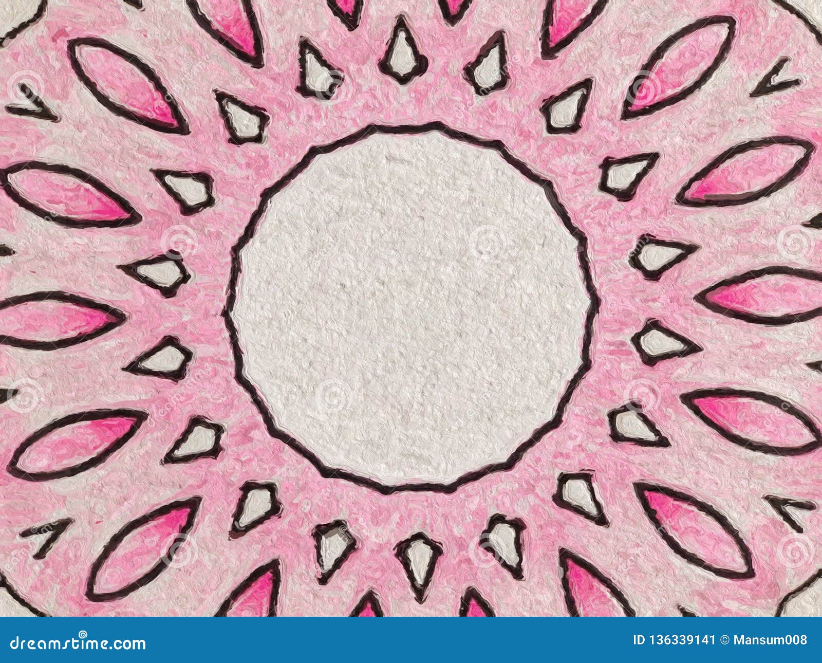 Pink Color Abstract Pattern Background Stock Illustration ...