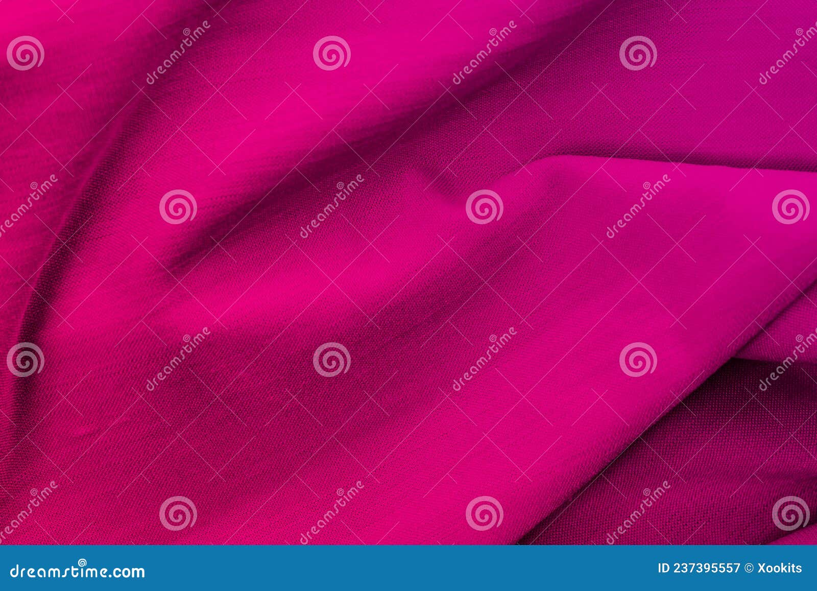 Pink Color Folded Cotton Fabric for Cloth Background Stock Image ...