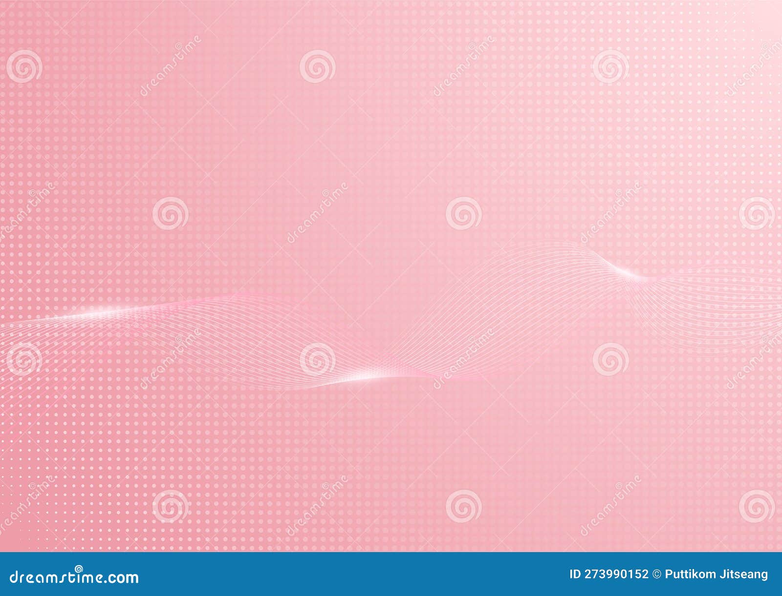 Pink Color Halftone Digital Background Stock Vector - Illustration of ...