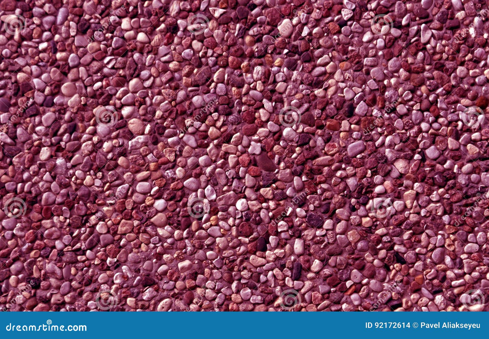 Pink Color Small Stones Pattern. Stock Photo - Image of mineral ...