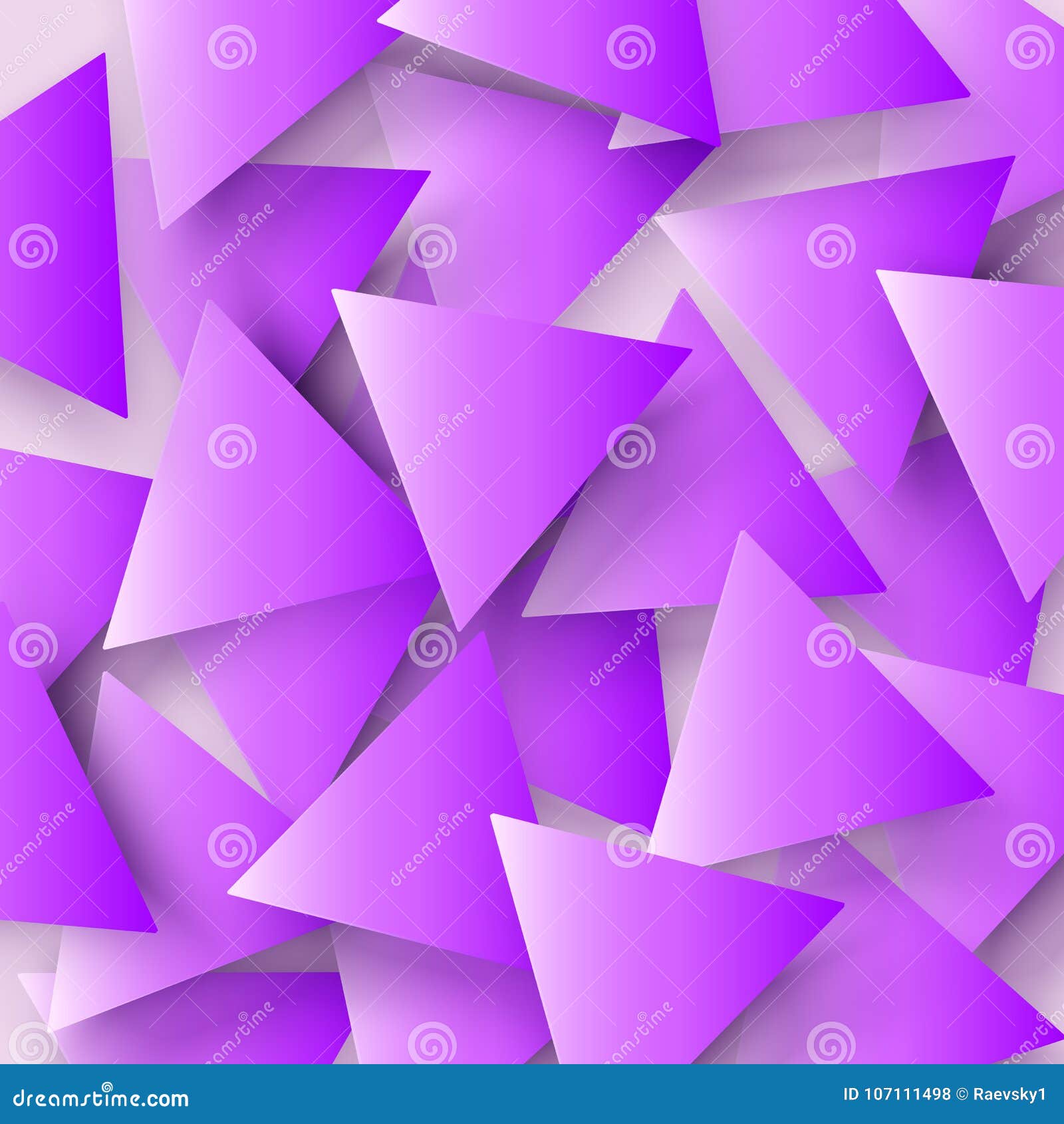 The Pink Colored Abstract Polygonal Geometric Texture, Triangle 3d ...