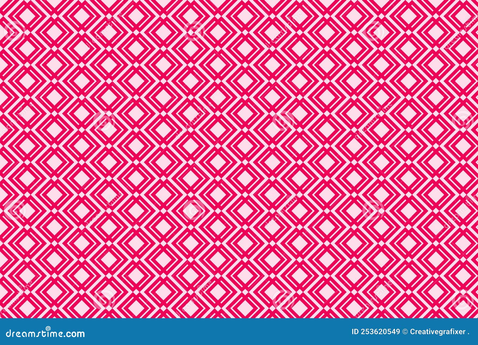Pink Colored Line Abstract Geometric in Light Pink Background Design ...