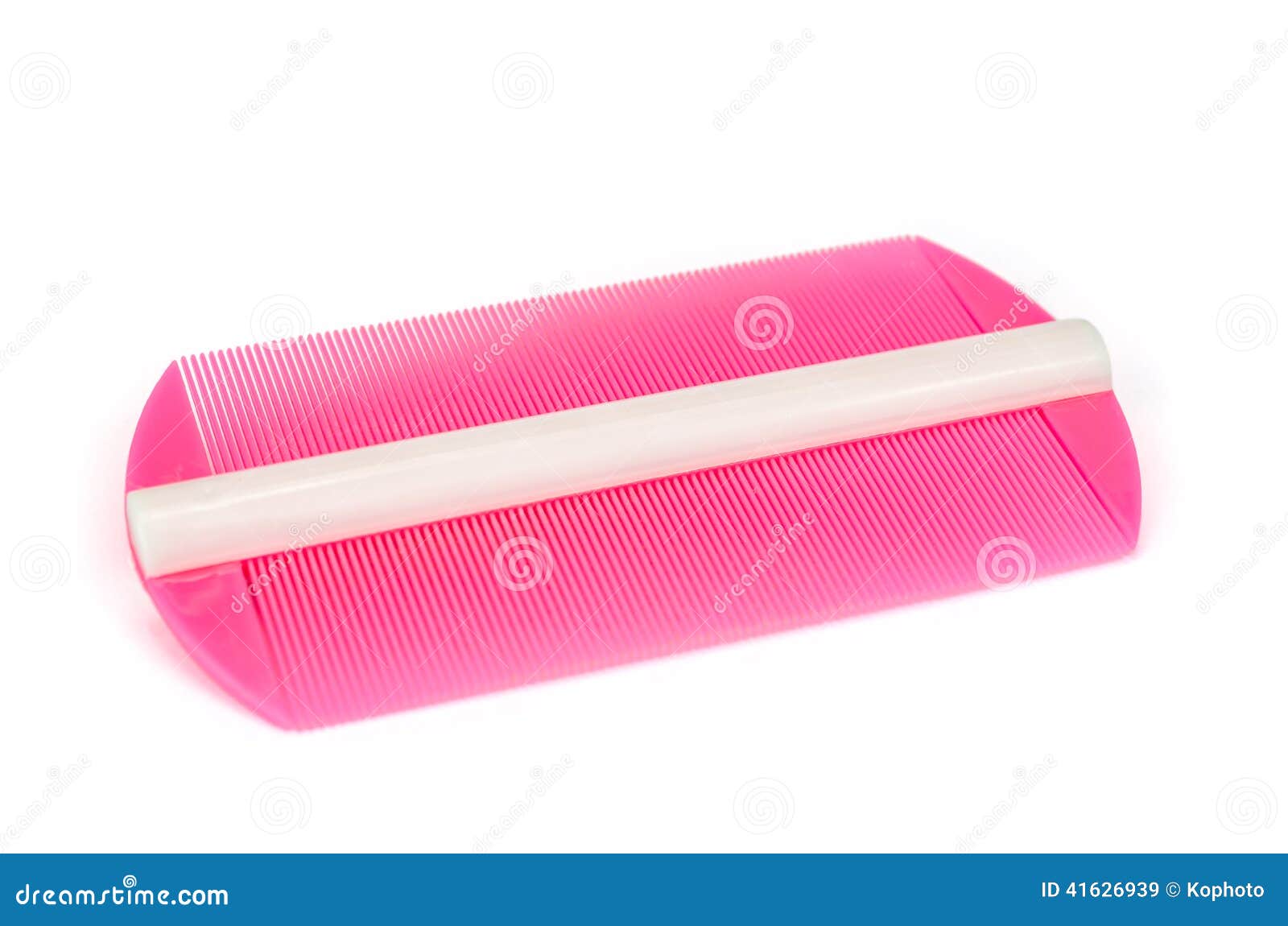 Pink comb stock image. Image of plastic, fashion, path - 41626939