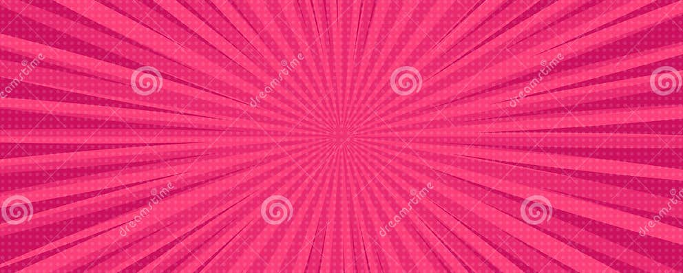 Colorful Comic Book Background in Pop Art Style Stock Vector ...