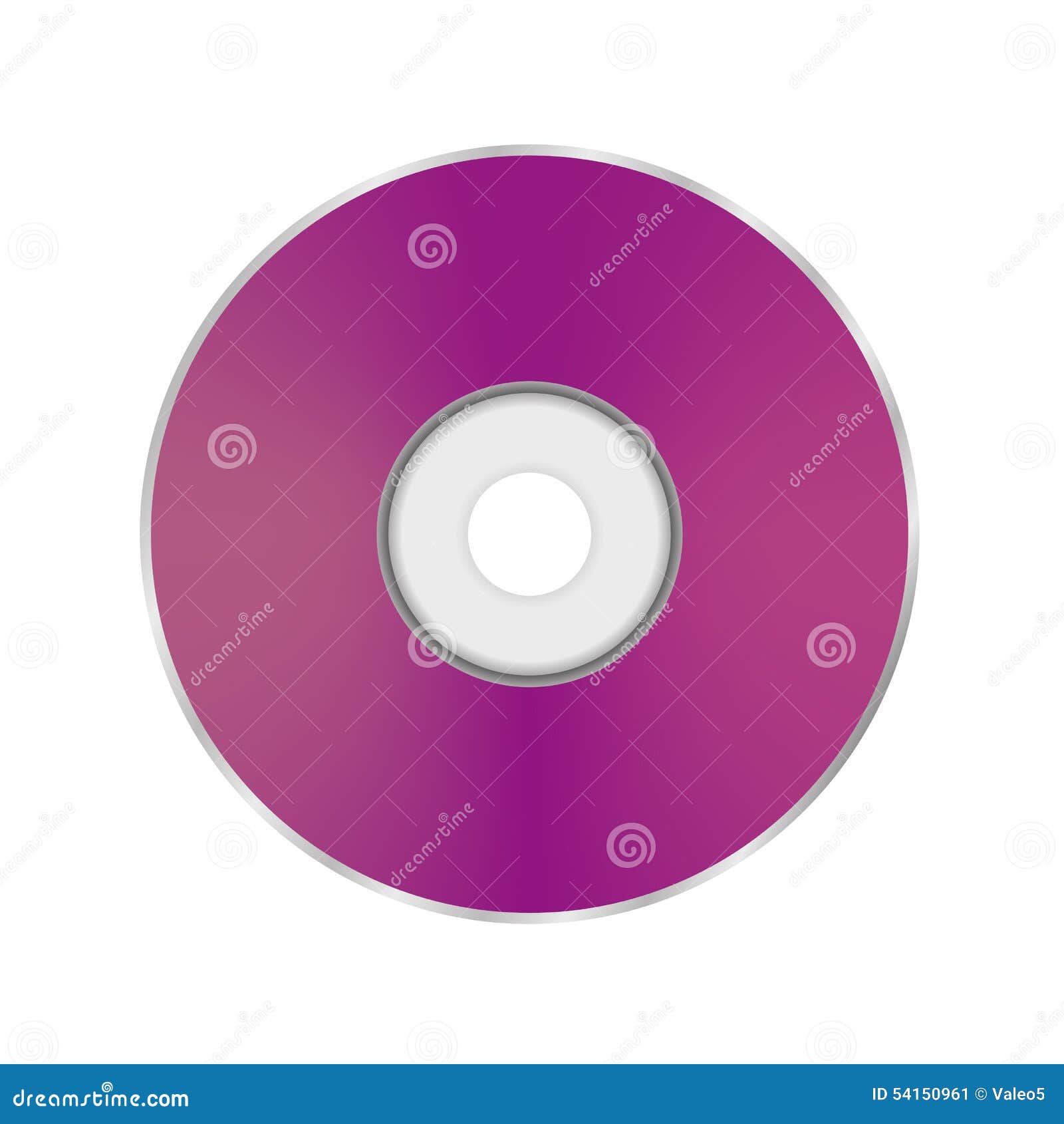 Pink Compact Disc stock vector. Illustration of pink - 54150961