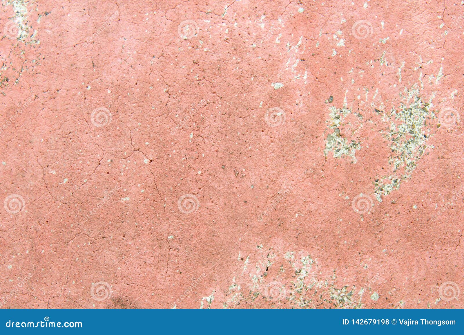 Pink Concrete Wall Texture Background Stock Photo - Image of cracks ...