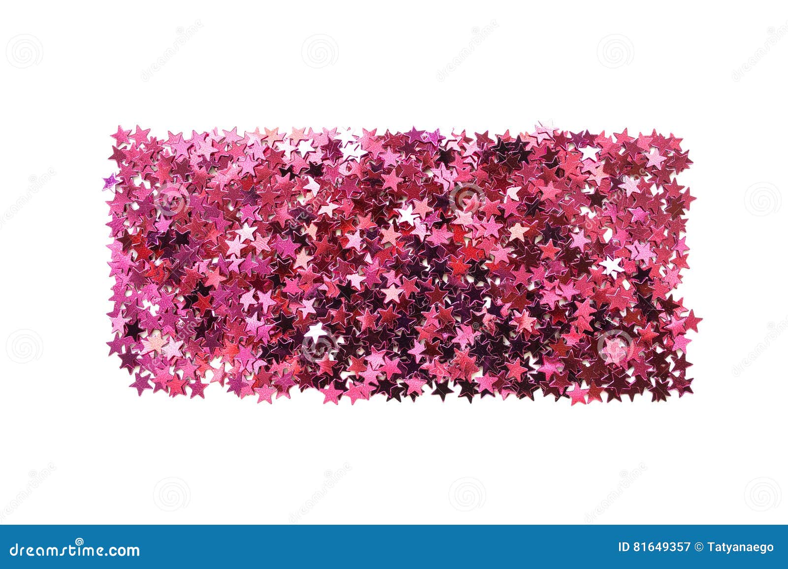 Pink confetti isolated stock image. Image of glamorous - 81649357