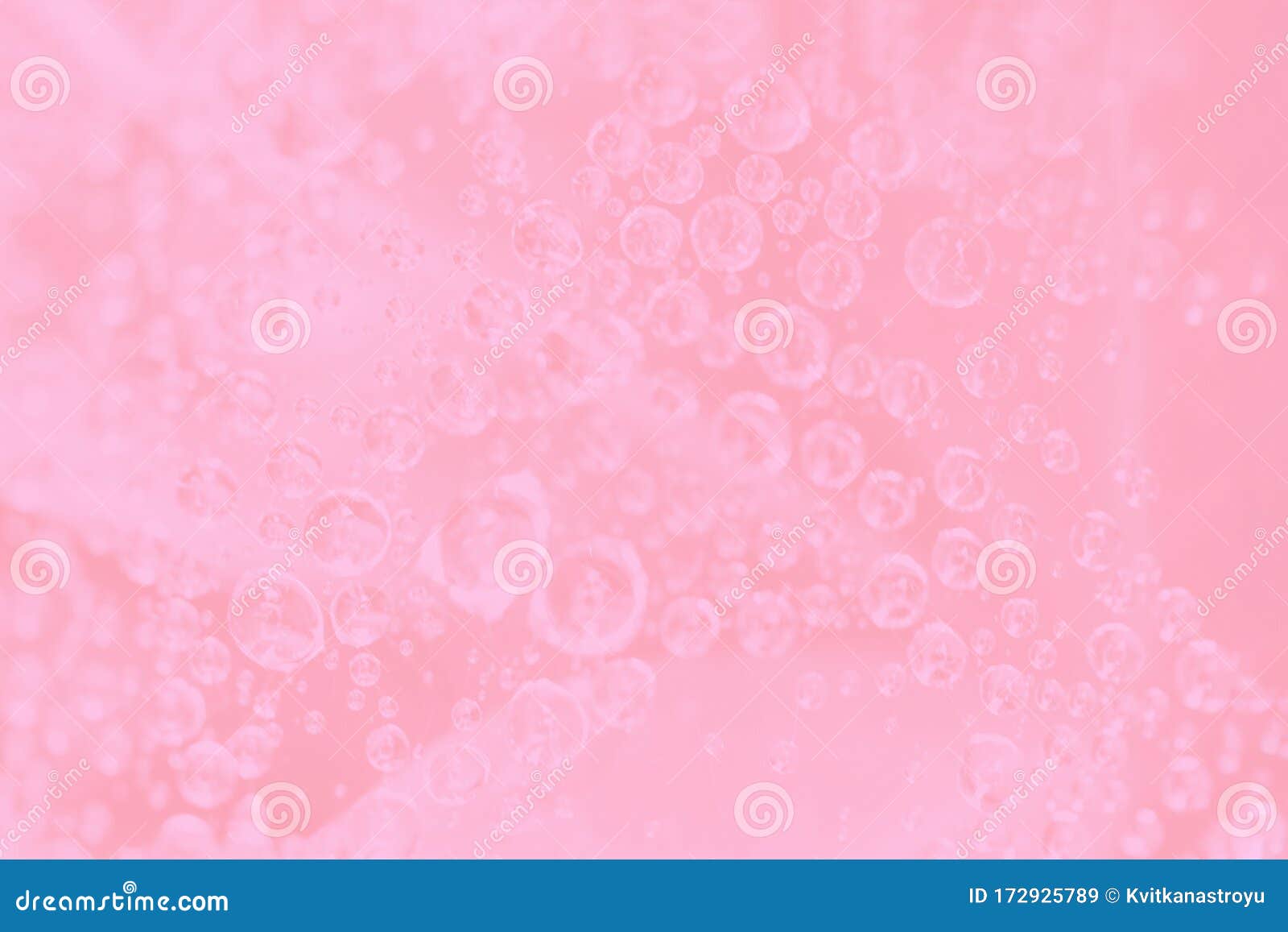 Pink Coral Gradient Abstract Background with Water Drops Pattern Stock ...