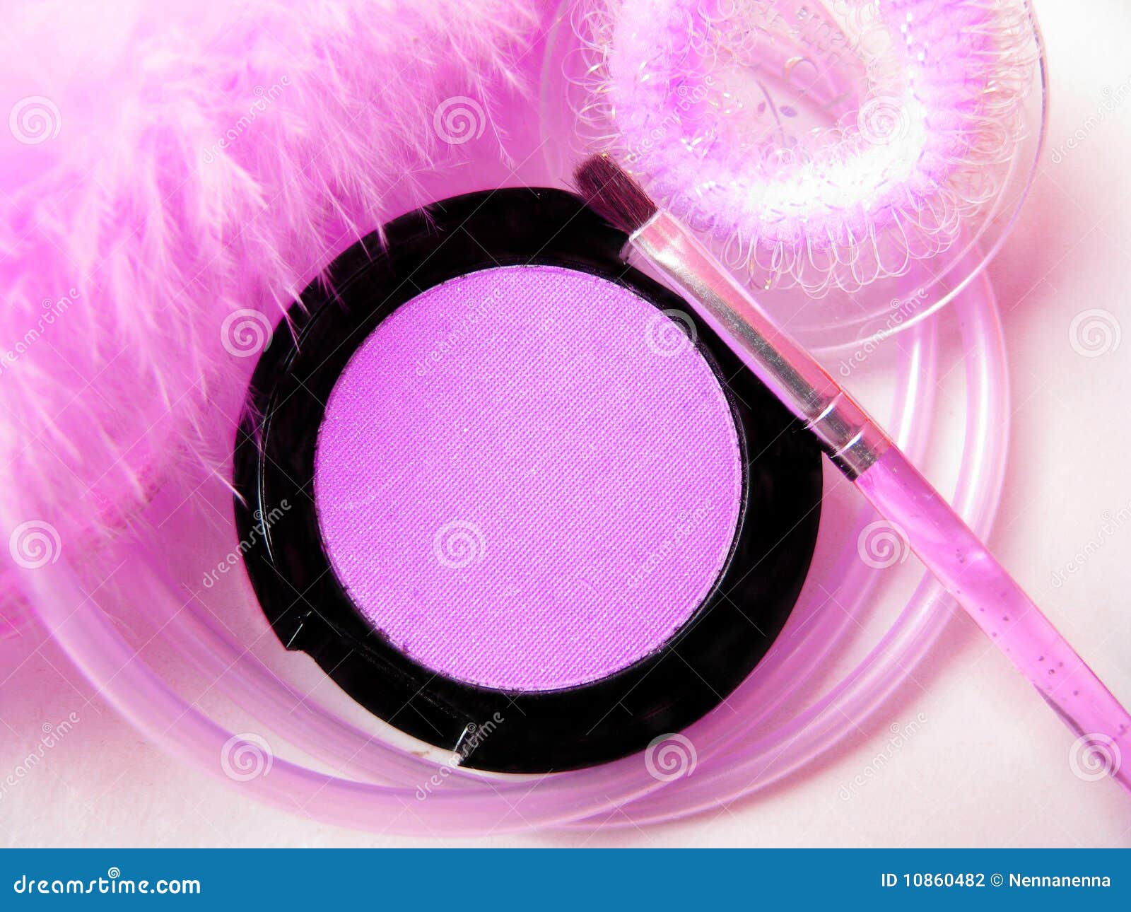 Pink cosmetic set stock photo. Image of lady, accessories - 10860482