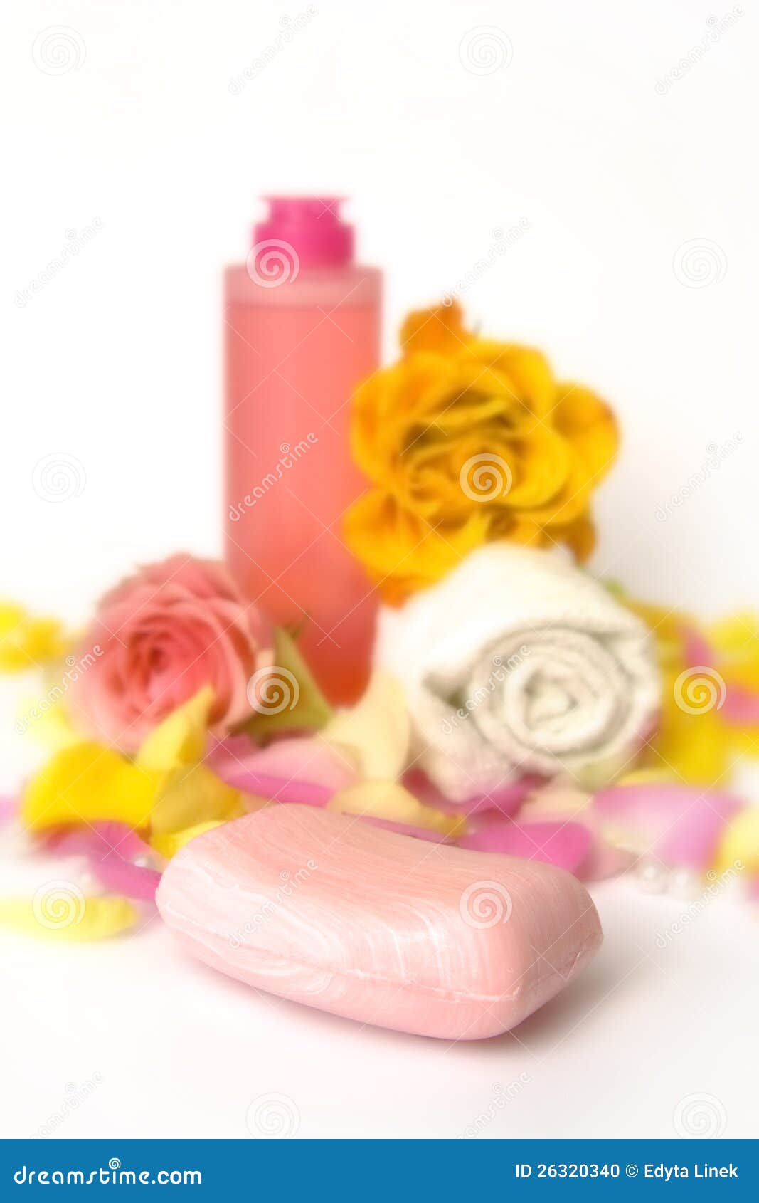 Pink cosmetics stock photo. Image of blurry, hygiene - 26320340