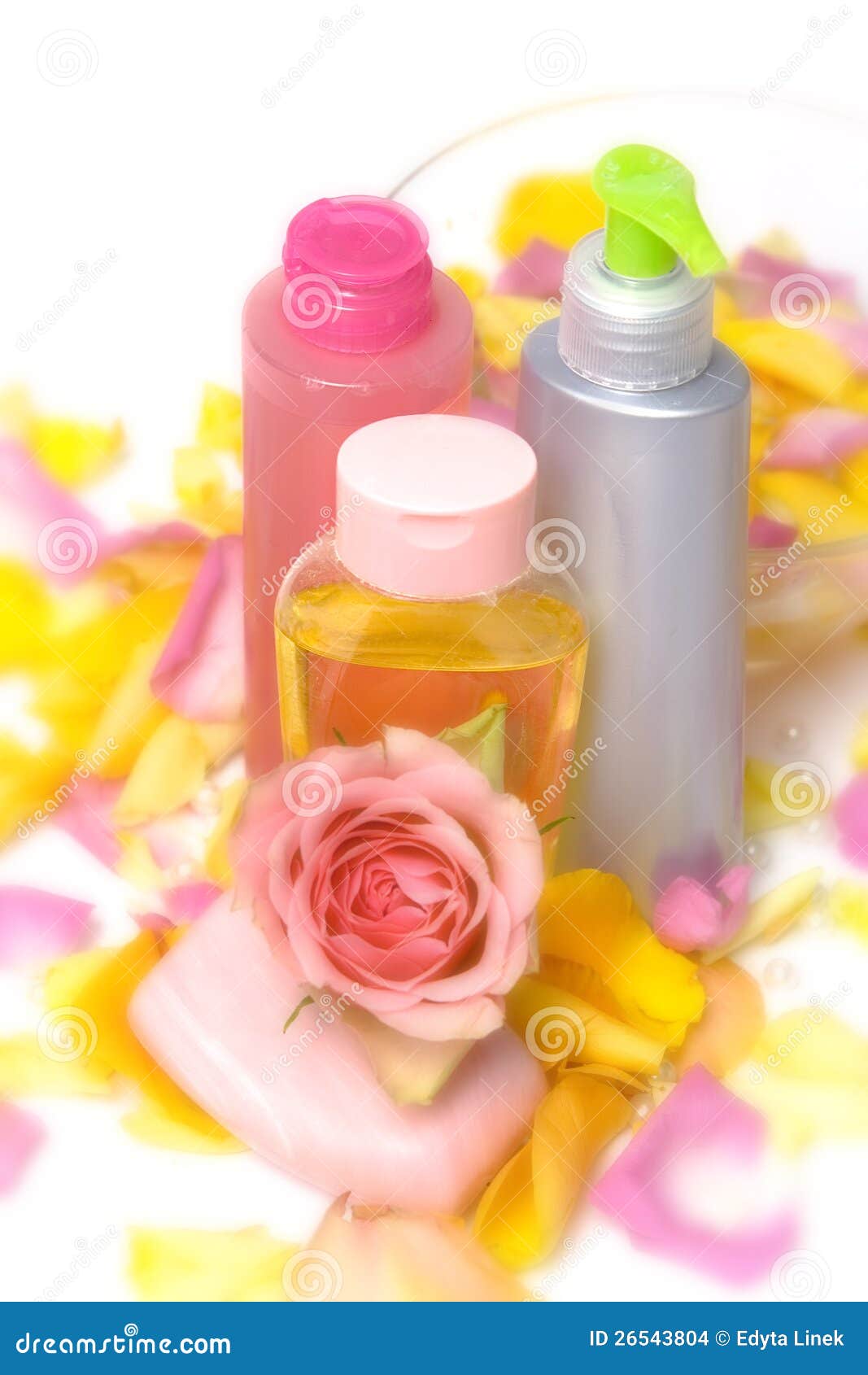 Pink cosmetics stock photo. Image of bathroom, care, hygienic - 26543804