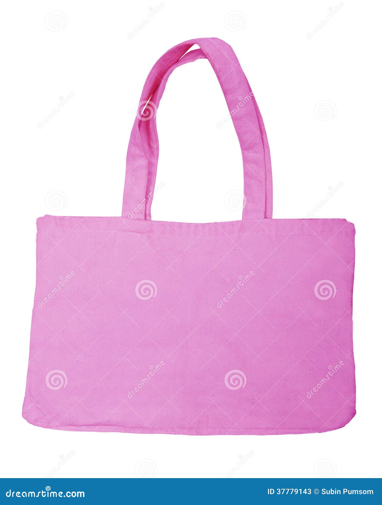 Pink cotton bag stock image. Image of corn, cheesecloth - 37779143