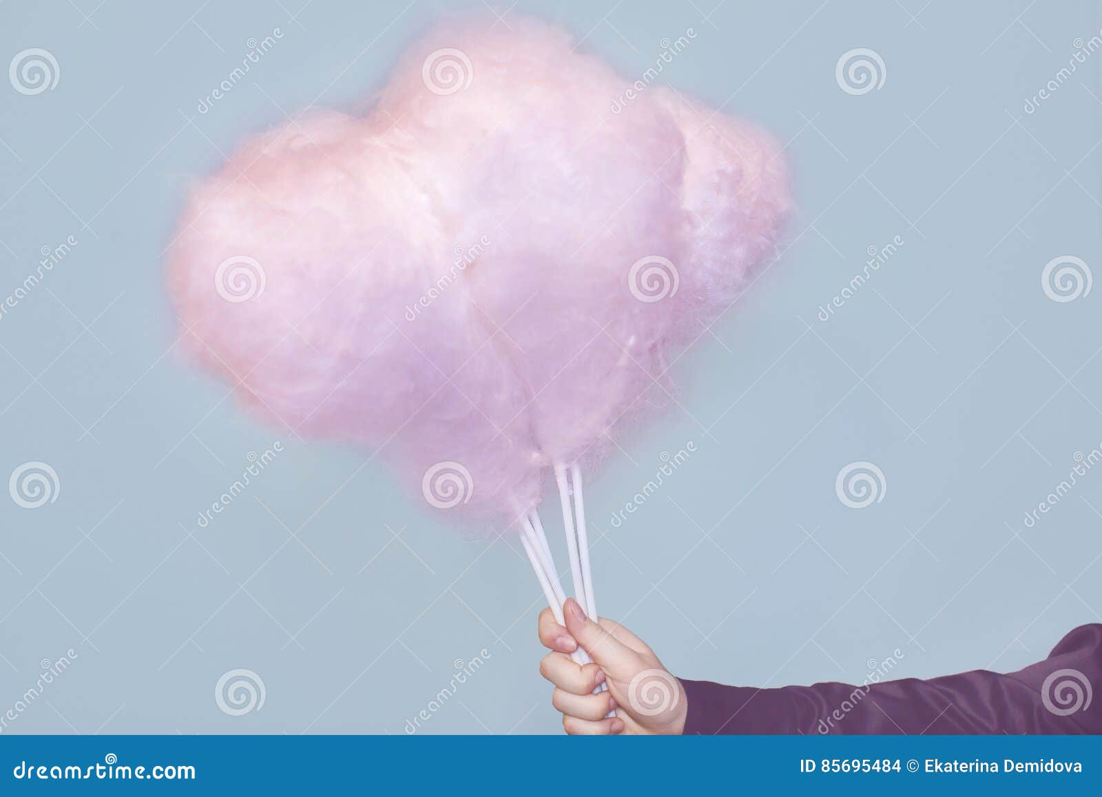 Pink cotton candy stock photo. Image of eating, lifestyle - 85695484