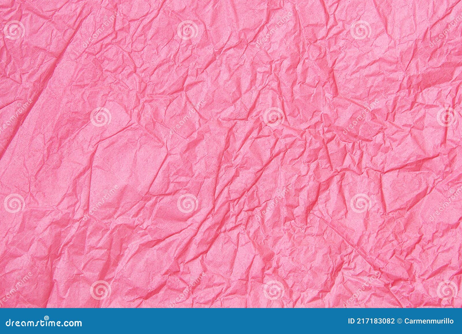Pink Crumpled Paper Texture As Background Stock Photography ...