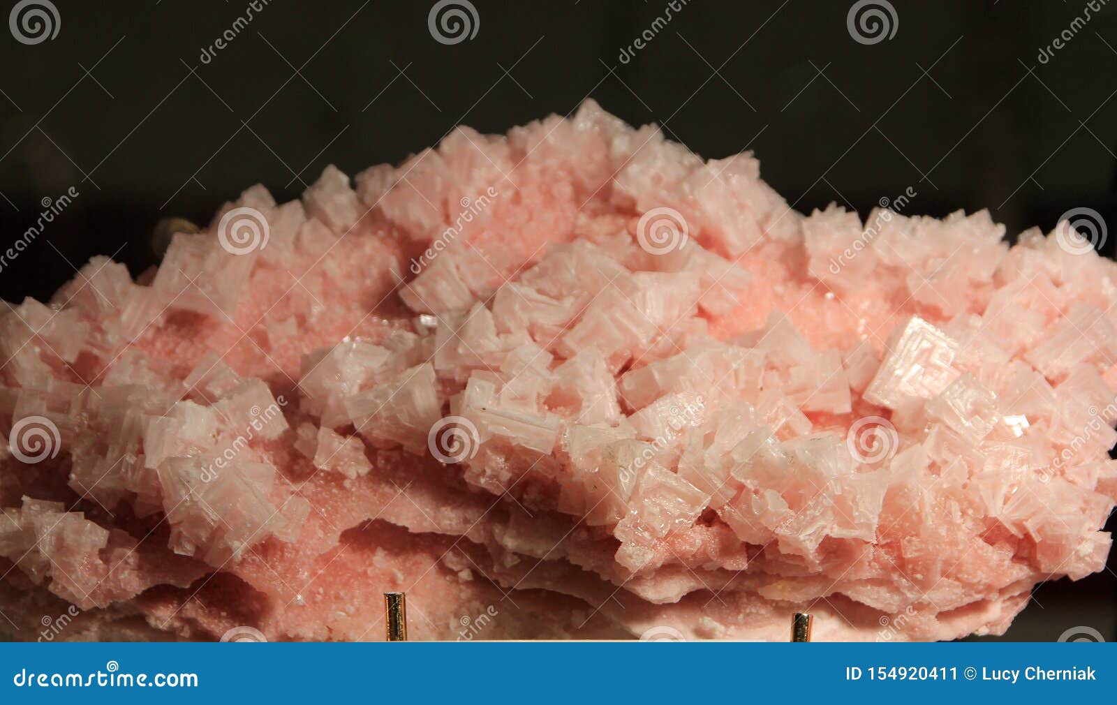 Halite Crystals stock image. Image of dark, stone, surface - 154920411