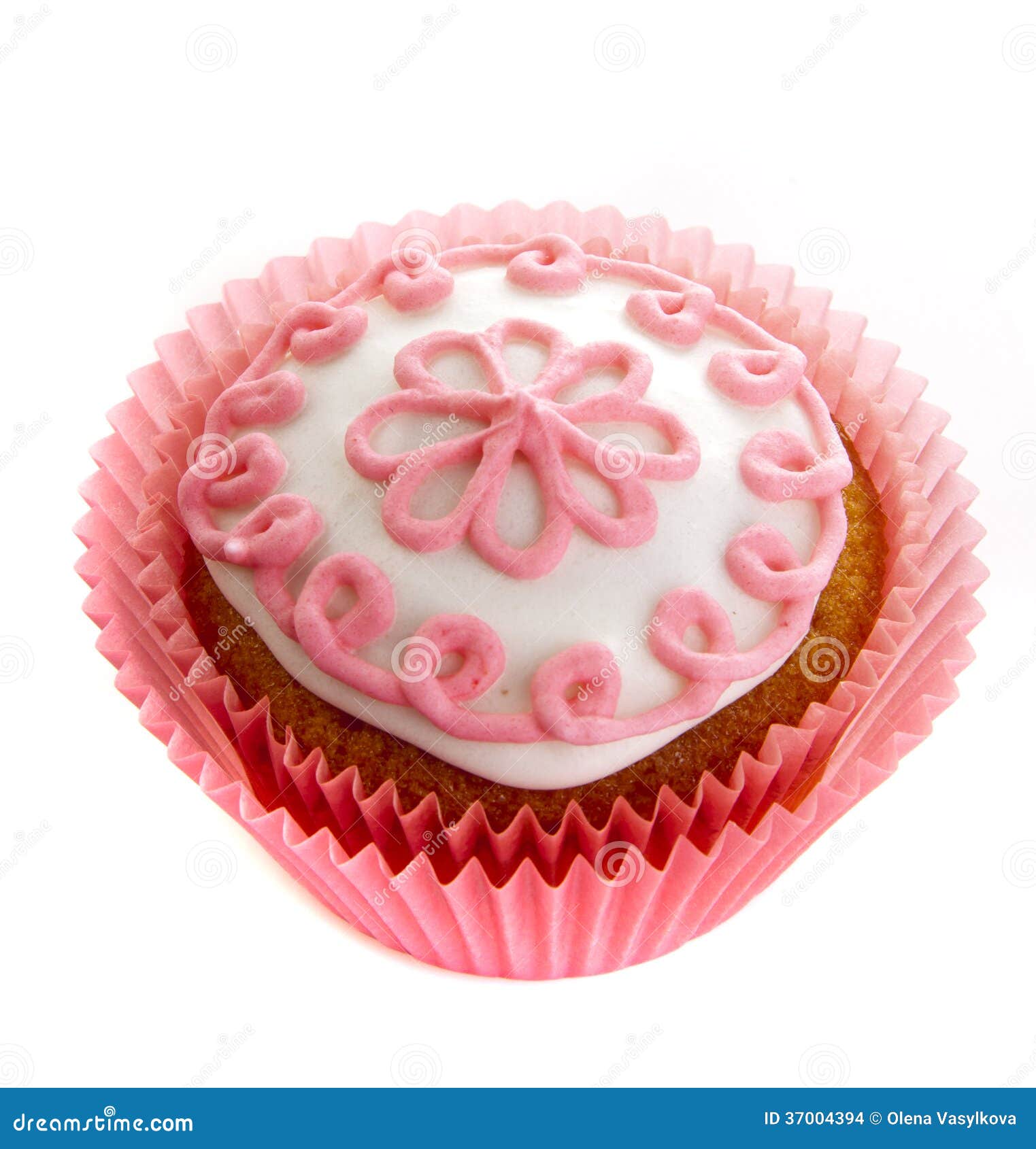 Pink cupcake stock photo. Image of cupcake, candies, party - 37004394