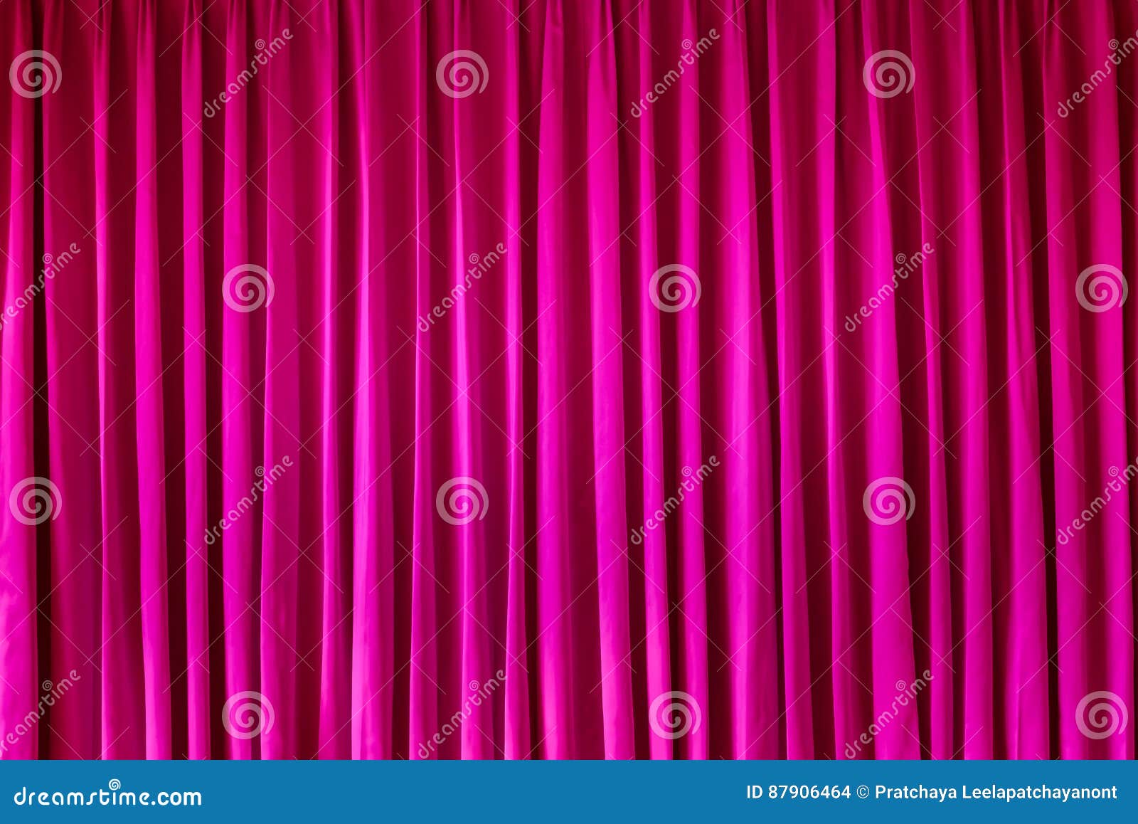 Pink Curtain Royalty-Free Stock Photography | CartoonDealer.com #85546145