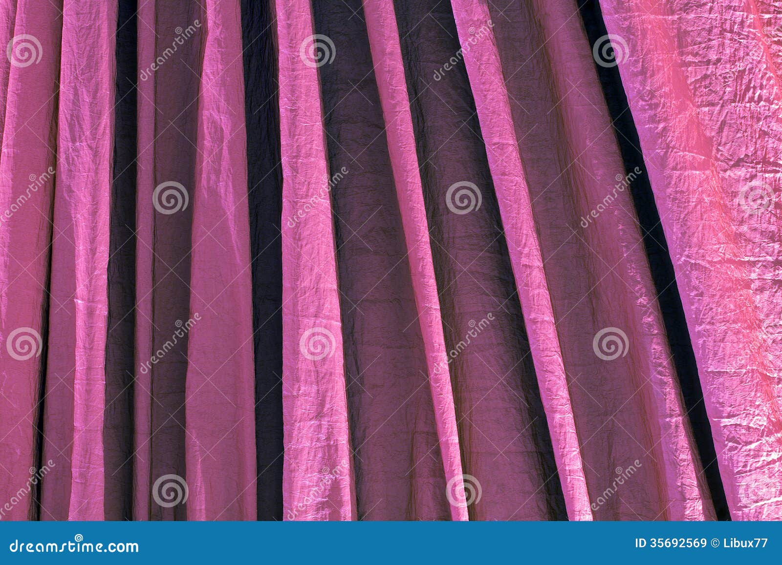 Pink Curtain Closeup stock image. Image of fabric, stage - 35692569