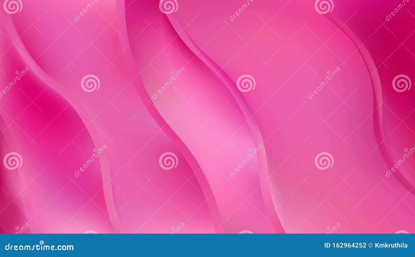 Pink Curve Background stock vector. Illustration of wave - 162964252