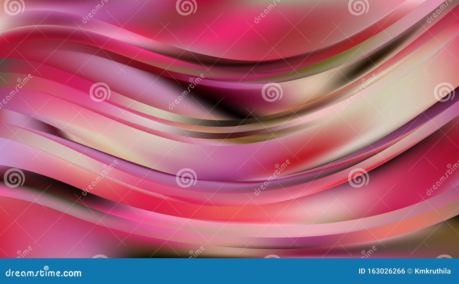 Pink Curve Background stock vector. Illustration of illumination ...