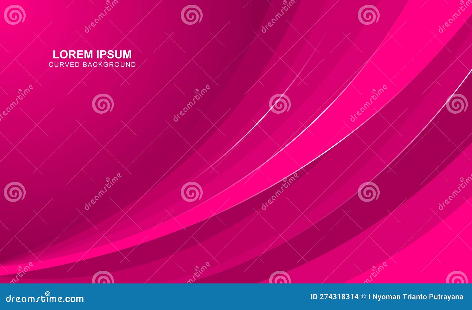 Pink Curve Shape Background Stock Vector - Illustration of glow ...