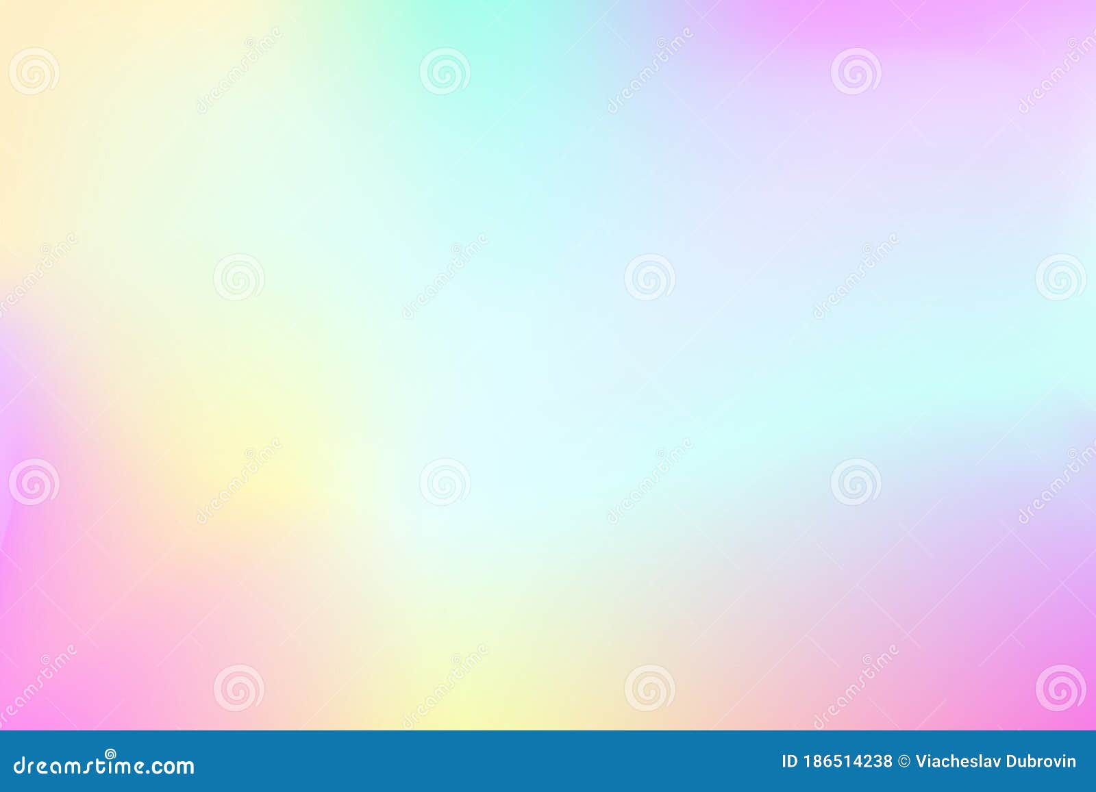 Pink Cyan Vector Gradient Background. Pastel Color Gradient Mesh. Soft ...