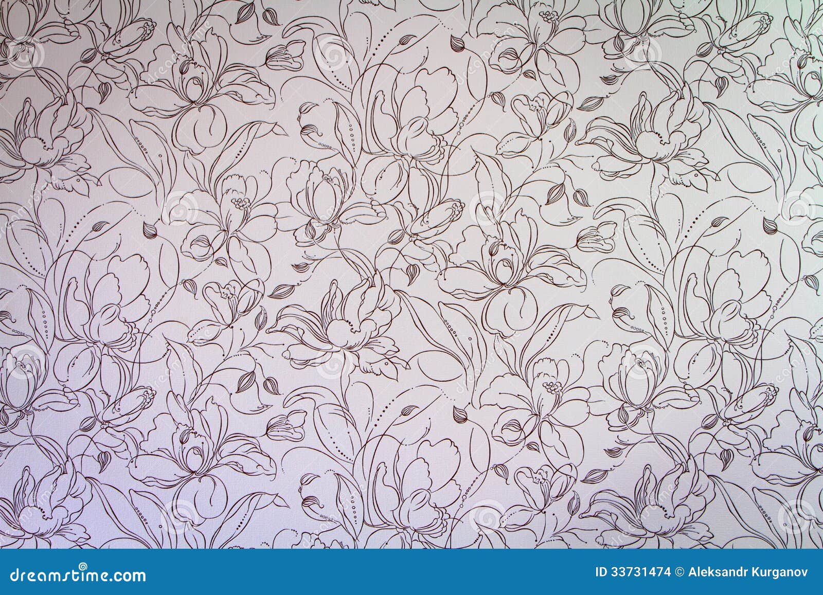 Pink Damask Seamless Floral Pattern Background Stock Photo - Image of ...