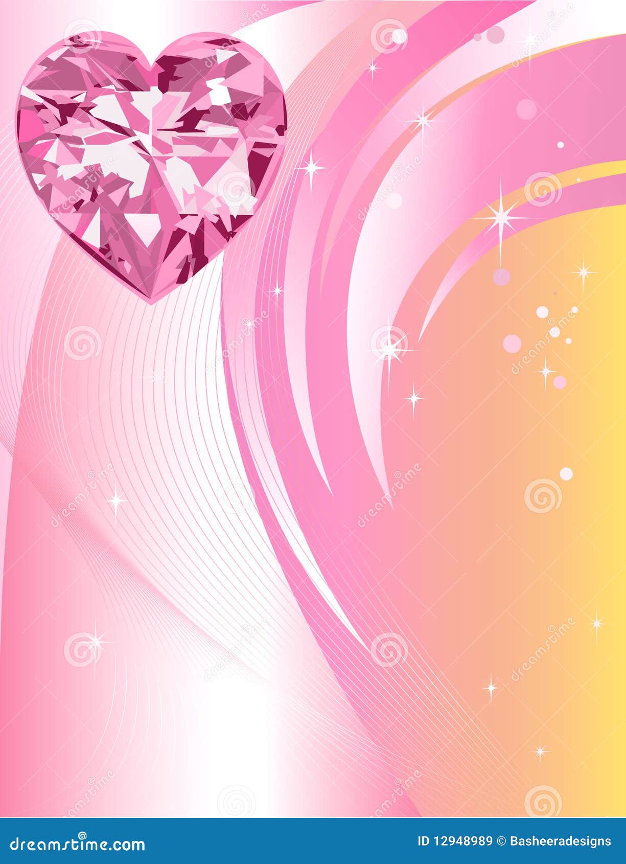 Pink Diamond Heart Background Royalty Free Stock Images - Image: 12948989 Pink Diamond Heart Background Royalty Free Stock Images - Image: 12948989