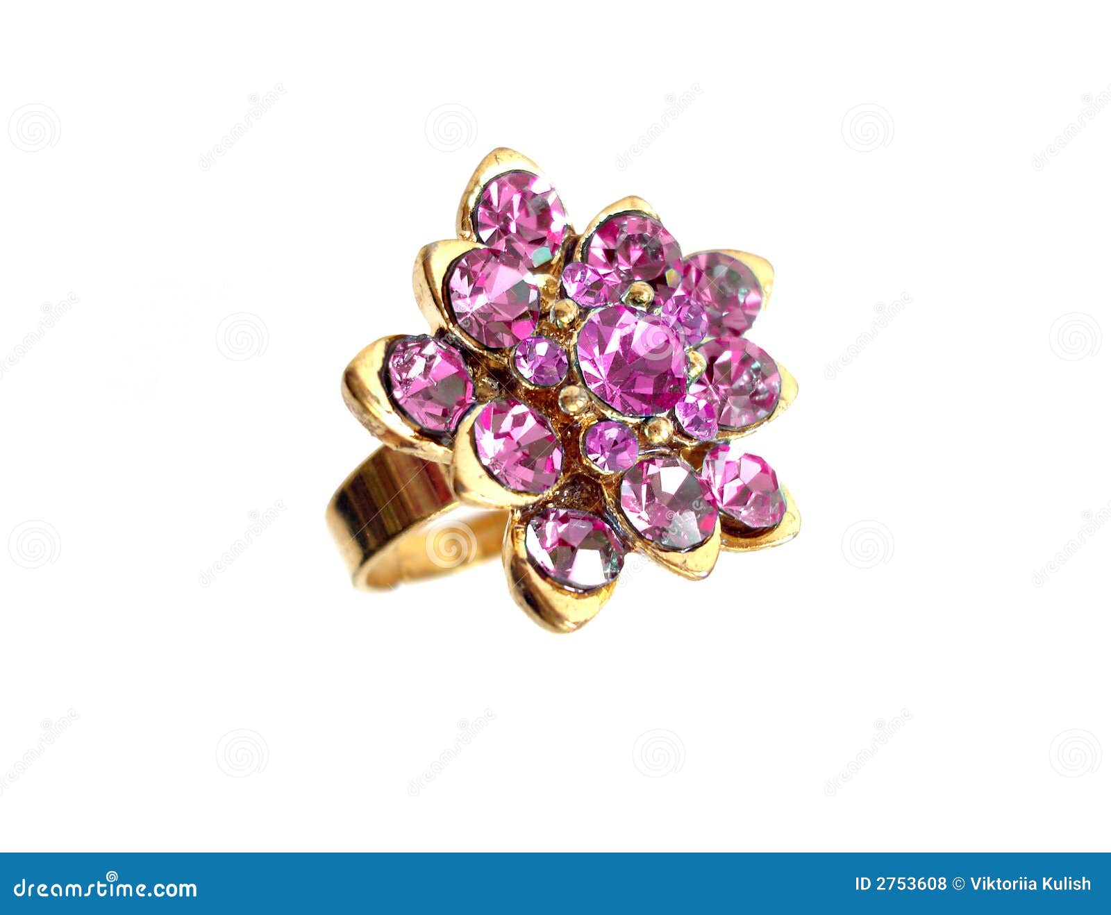 Pink diamond ring stock photo. Image of clear, love, gold - 2753608