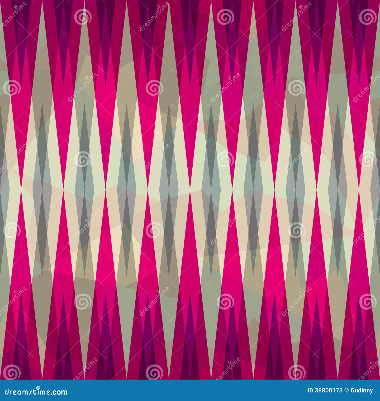 Pink Diamond Seamless Pattern Stock Vector - Illustration of modern ...