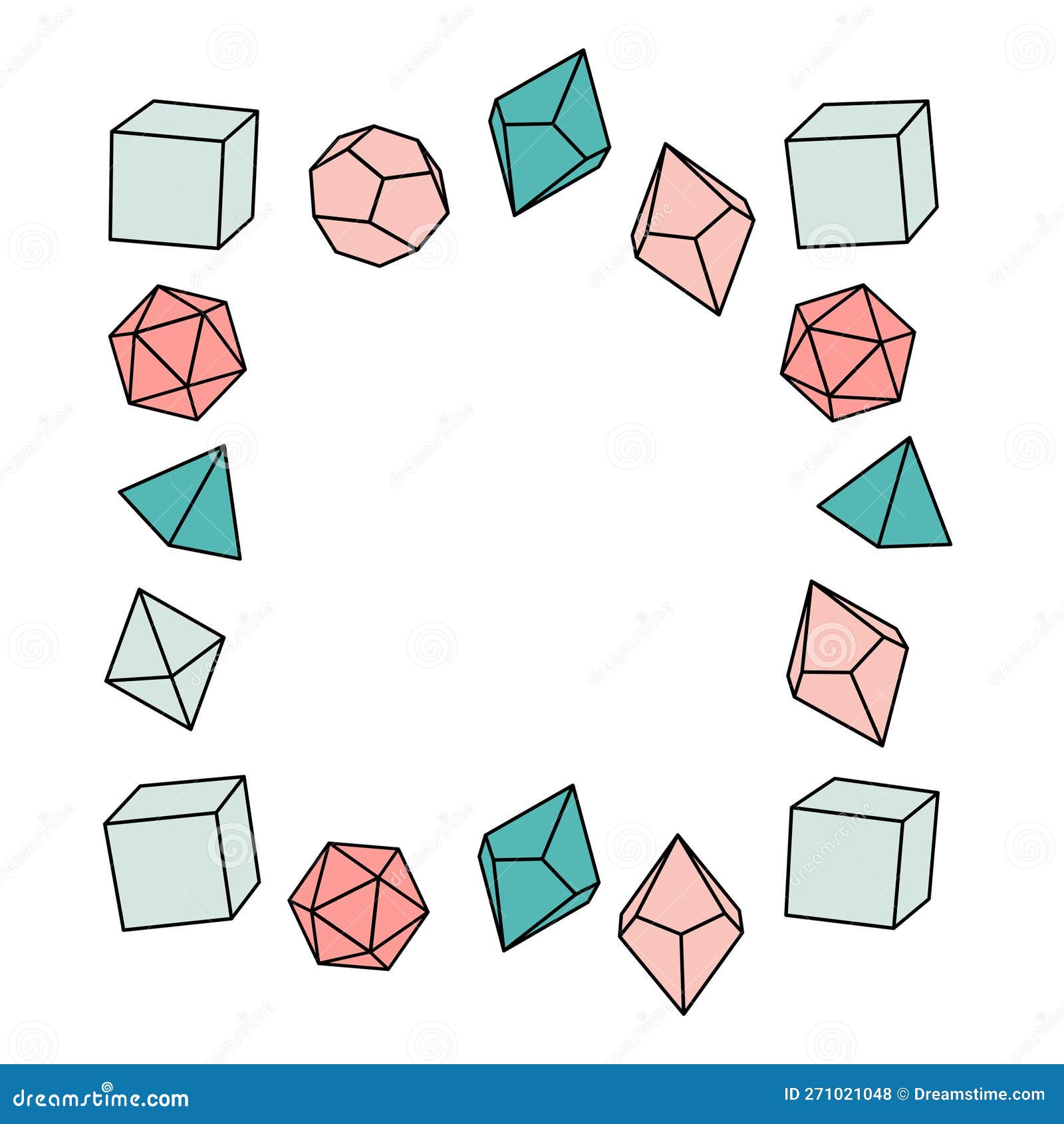 Dice Frame Stock Photography | CartoonDealer.com #370070