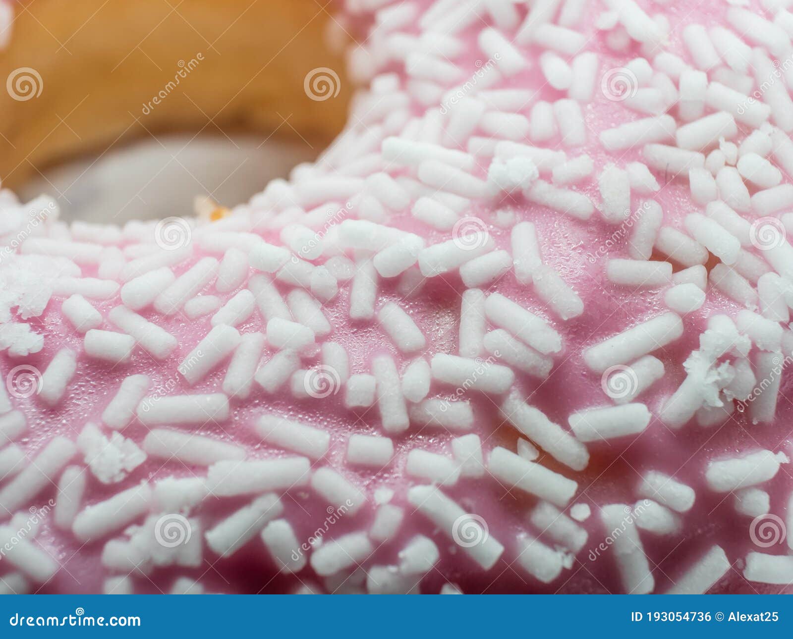Pink donuts texture stock photo. Image of candy, closeup - 193054736