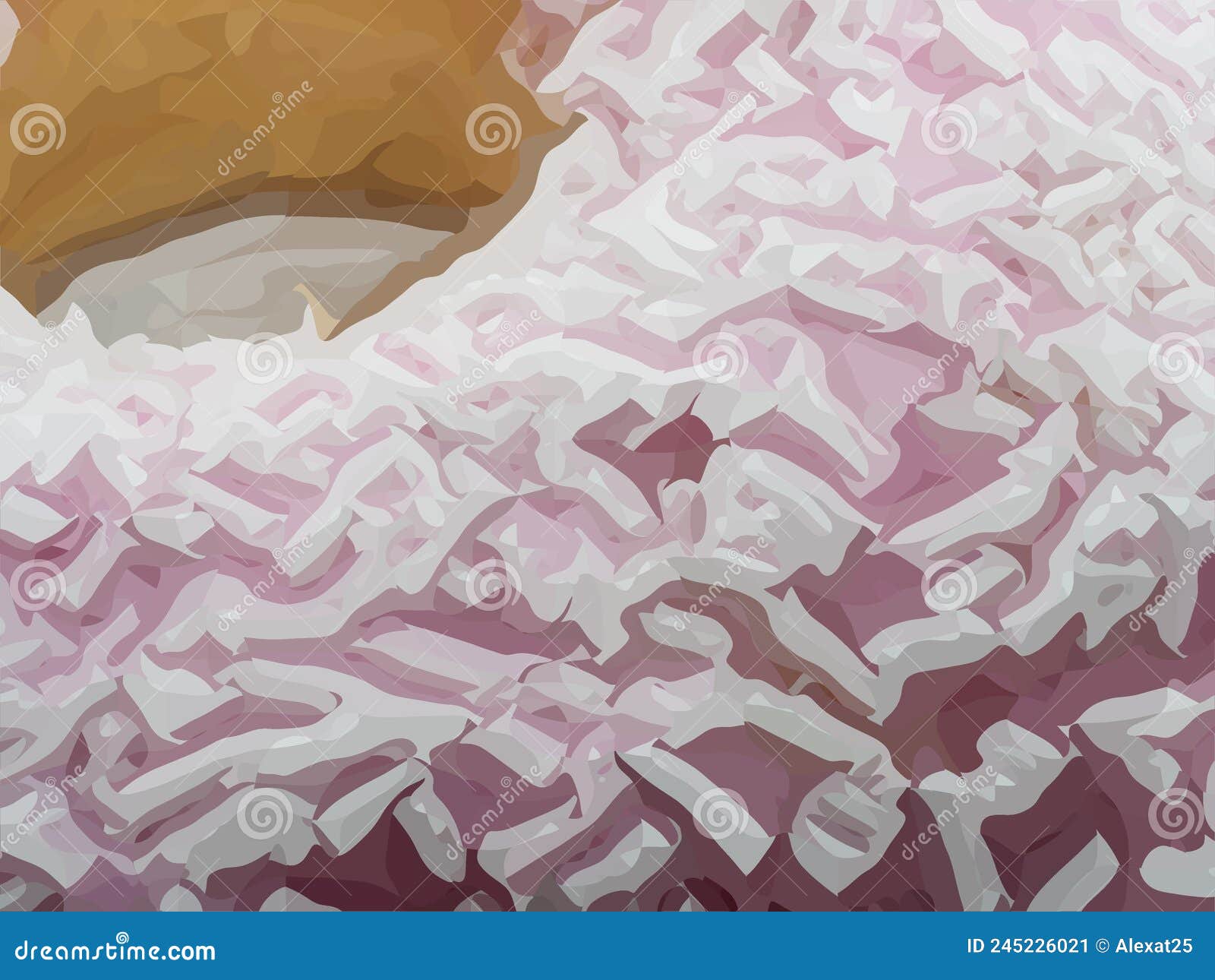 Pink donuts texture stock illustration. Illustration of speck - 245226021