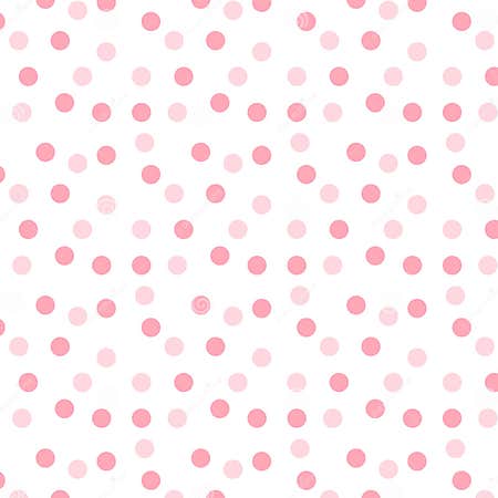 Pink dot pattern stock vector. Illustration of ornament - 53612833