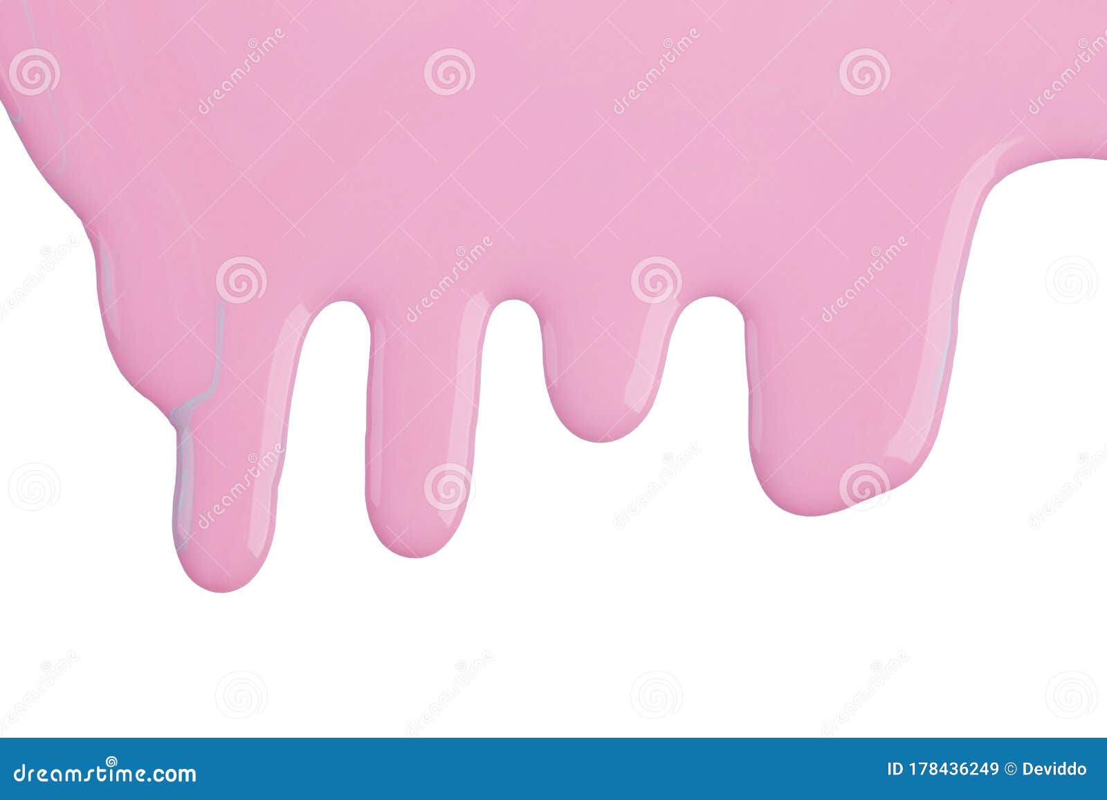 Pink dripping paint stock image. Image of colorful, creative - 178436249
