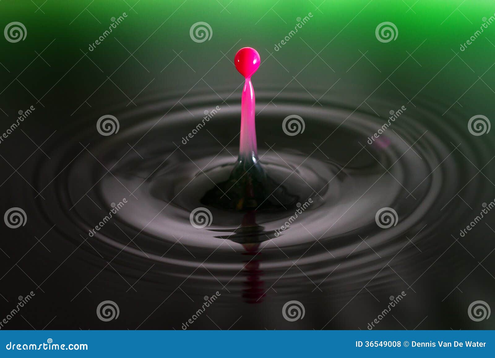 Pink drop stock photo. Image of beautiful, detail, motion - 36549008