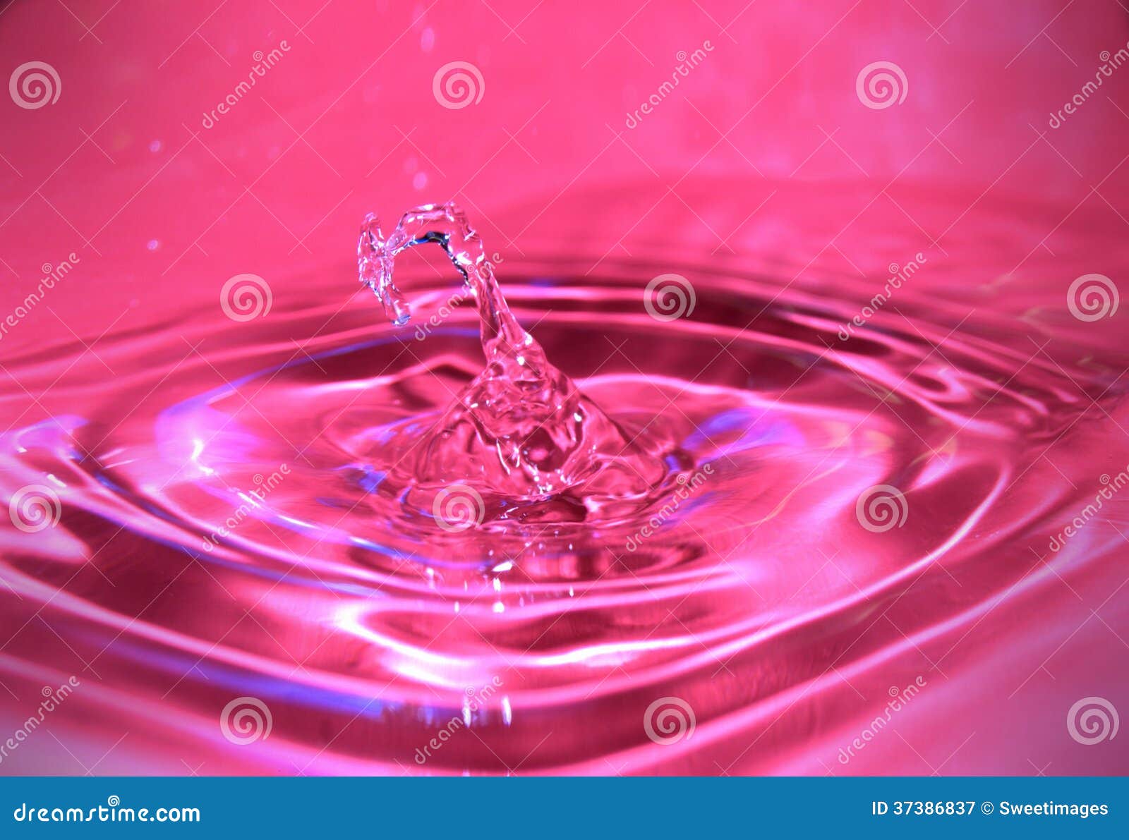 Pink drop stock image. Image of pink, drops, ripple, square - 37386837