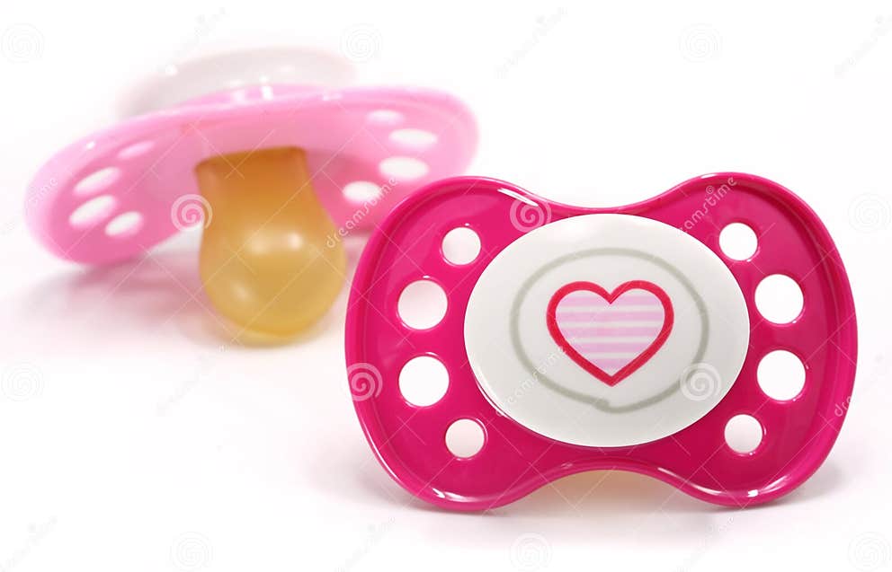 Pink dummies stock image. Image of born, father, birth - 3524053