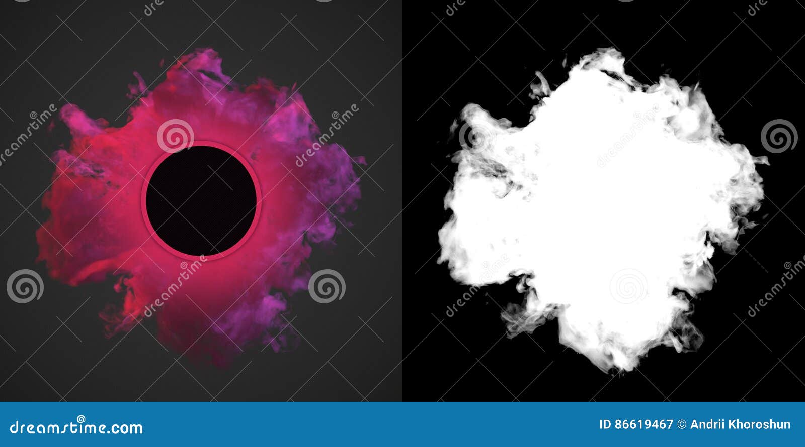 Pink Dust Wave on Dark Background 3d Rendering Stock Illustration ...