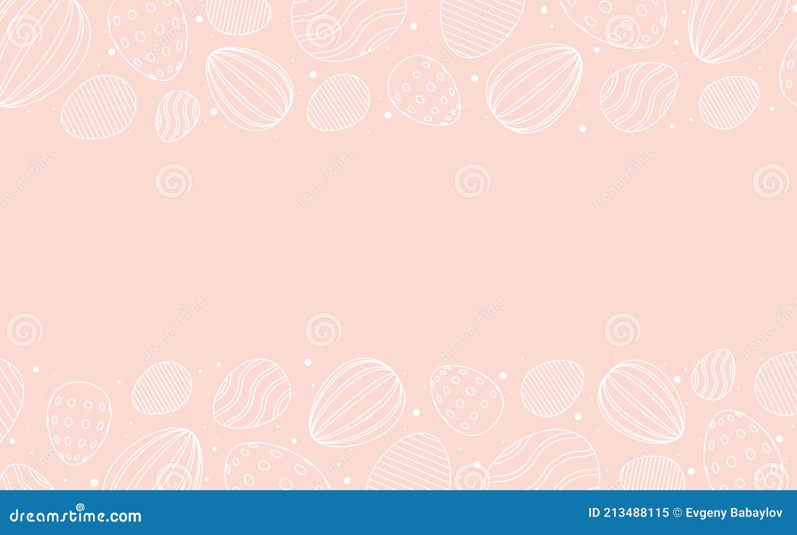 Pink Easter Background with Holiday Elements - Vector Stock Vector ...