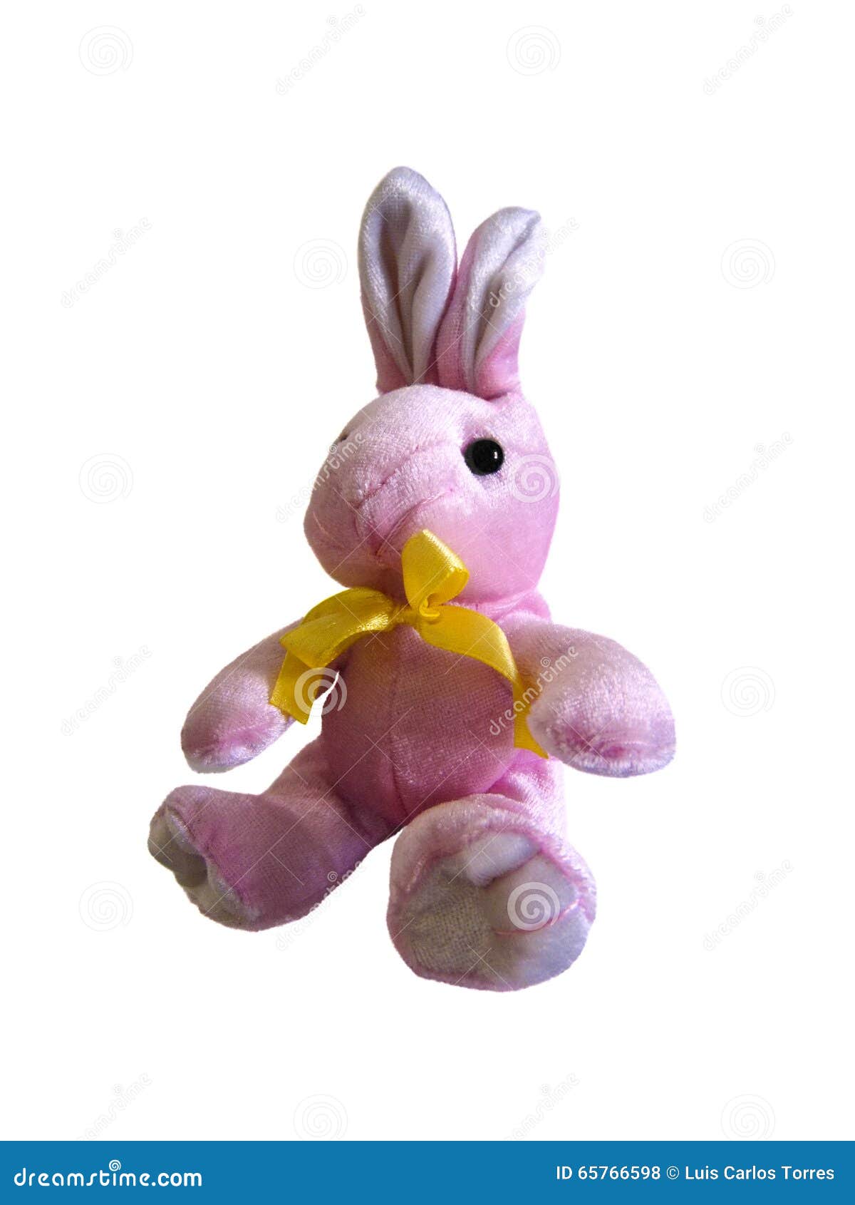 Pink Easter Bunny stock photo. Image of easter, vertical - 65766598