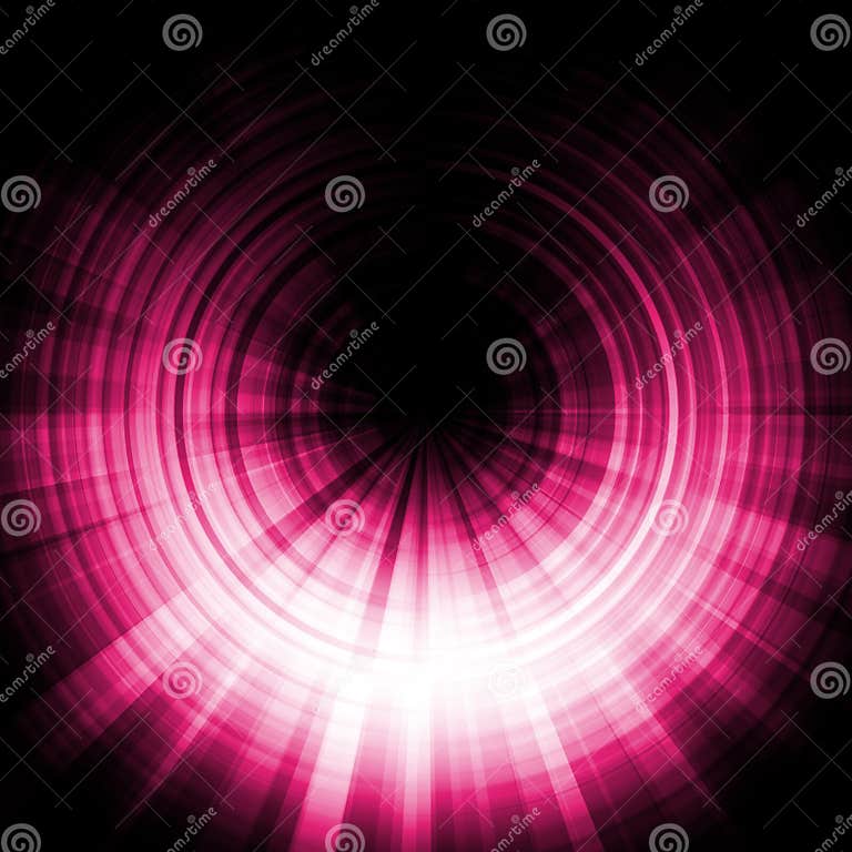 Pink eclipse effect stock illustration. Illustration of coloured - 4748248